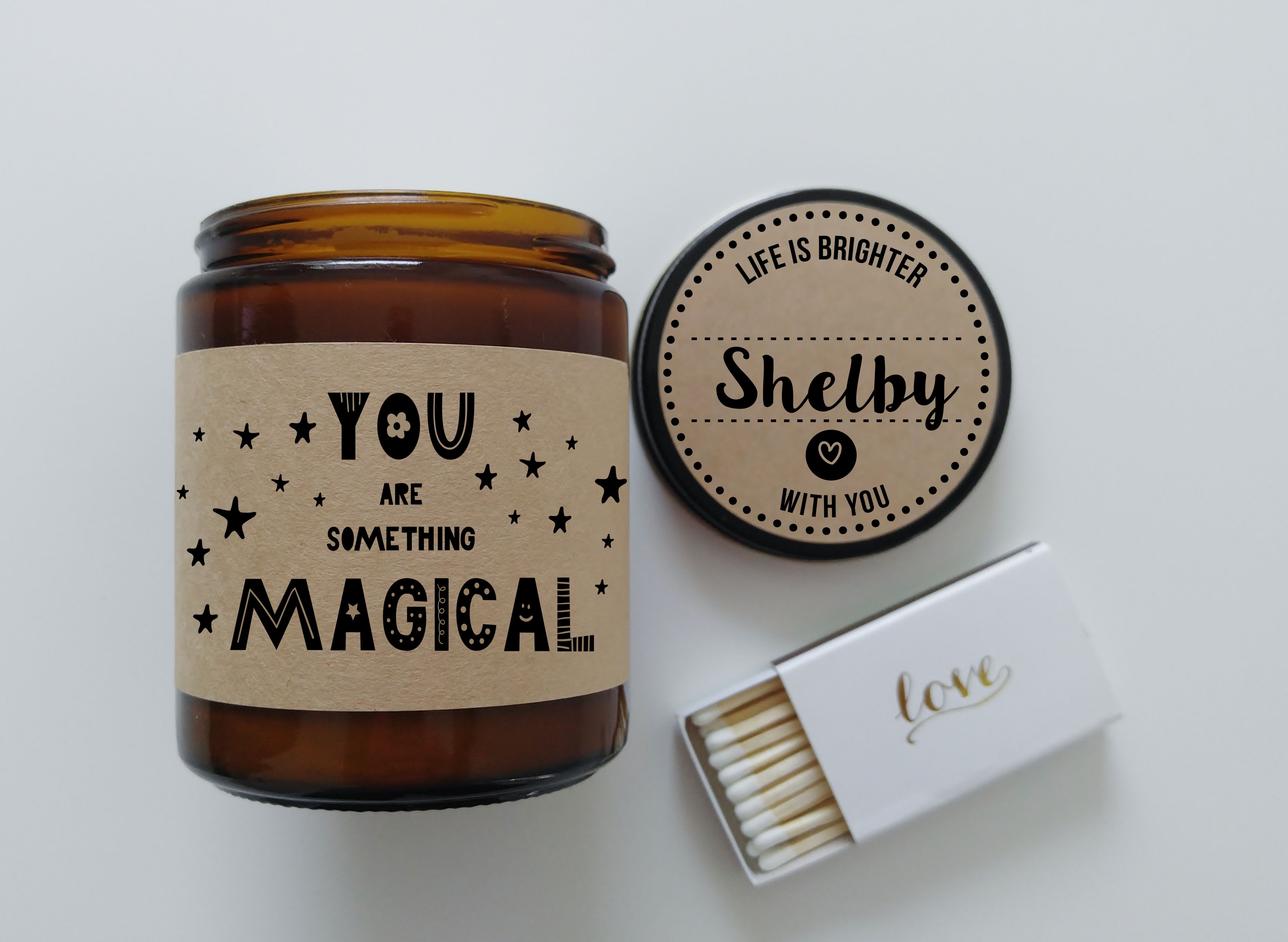 Appreciation Gift Thank You Gift You Are Something Magical Scented Per ...
